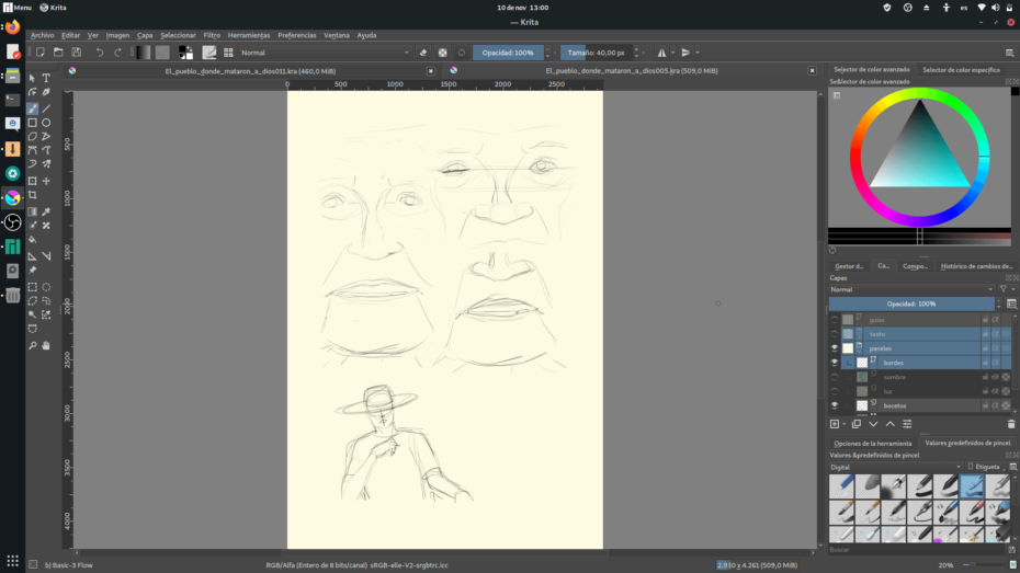 Tutorial: Como hacer cómics en Krita - Utopix