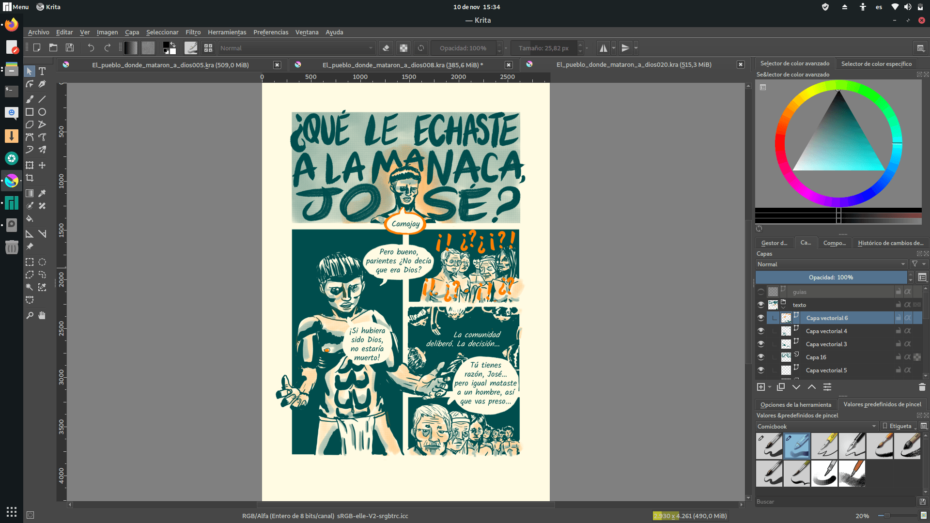 Tutorial: Como hacer cómics en Krita - Utopix